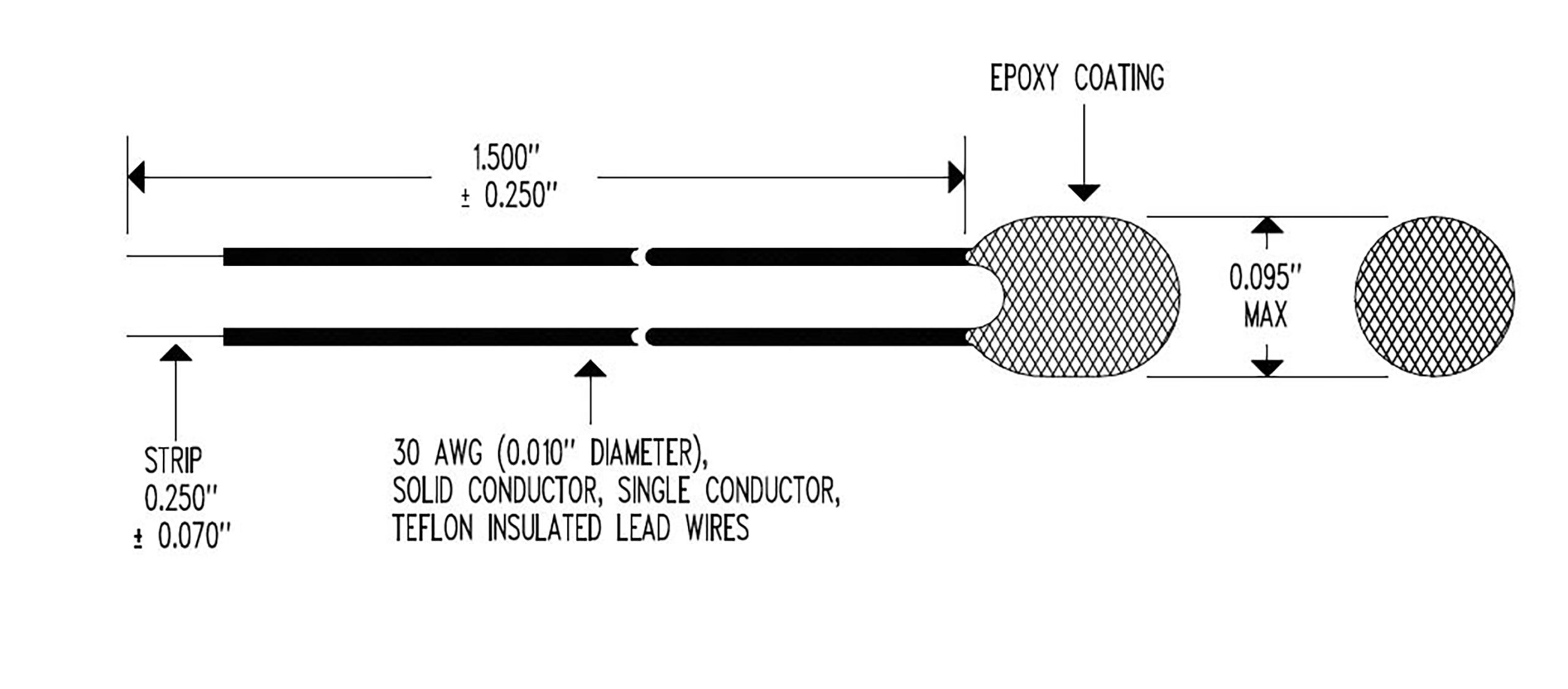 NTC epoxy small leather wire components | | DTTTEK