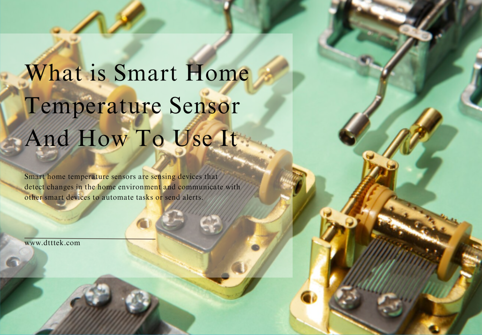 What is Smart Home Temperature Sensor And How To Use It - DTTTEK